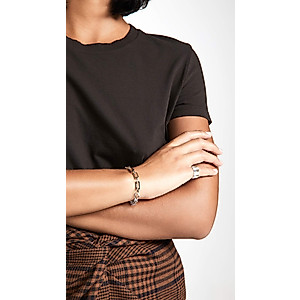 Justine Clenquet Women's Vesper Bracelet, Gold & Silver, One Size