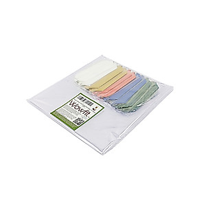 Wowfit Cello Bags with Gift Wrap Bows,10 CT 24x30 Clear Cellophane Bags wiht 6" Pull Bows Perfect for Gift Baskets, Presents, Weddings, Bridal/Baby Showers