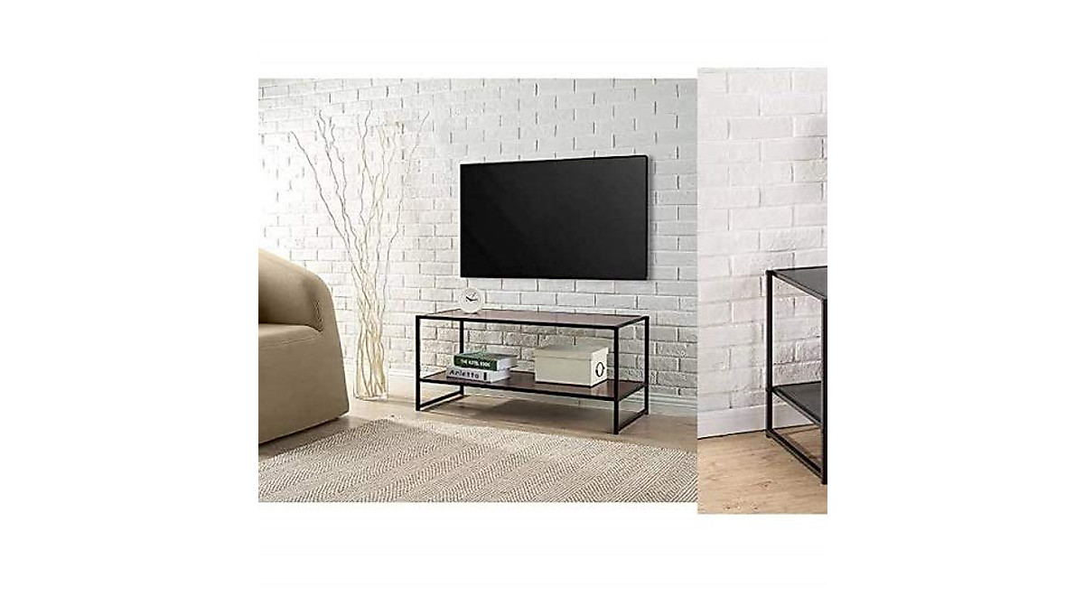 Zinus Modern Studio TV Stand - Stylish & Functional