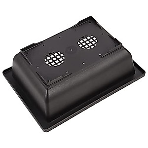 MOUYAT 15 PCS 6.5 Inch Bonsai Training Pots, Rectangular Plastic Bonsai Tree Growing Large Planter Pot for Plants, Garden, Yard, Office, Balcony, Home Decoration