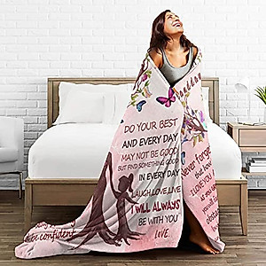 Birthday Gifts for Granddaughter,Granddaughter Birthday Gifts from Grandma,Granddaughter Blanket Gifts for Christmas Birthday Wedding Anniversary Graduation Valentine for My Granddaughter 50"x60"