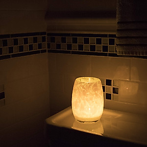 Totally Blown Glassworks Votive Candle Holder, Tea-light, Handmade Blown Glass, Accent Vase, Centerpiece, Home Decor, Artist Dehanna Jones, Seattle, WA. (Yellow Tequila Sunrise)