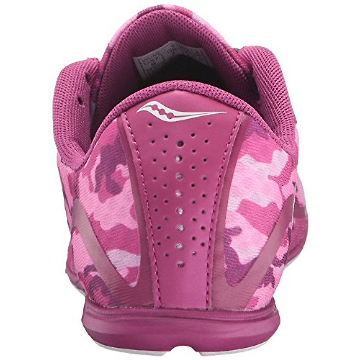 Saucony Women's Vendetta Track Shoe, Pink/White, 10.5 M US