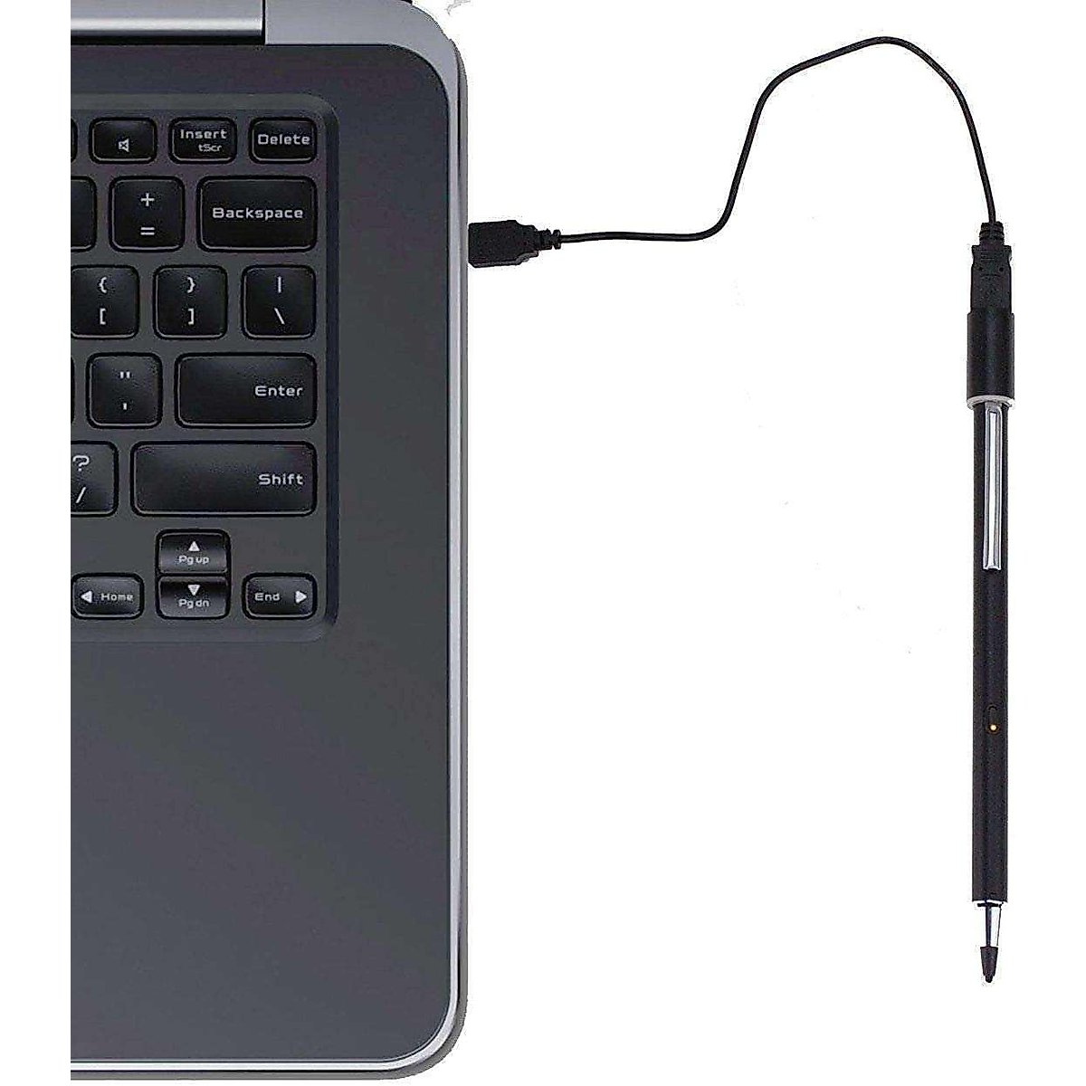 Broonel Black Rechargeable Fine Point Digital Stylus - Compatible with PRITOM 10 inch Android Tablet Android 10.0 OS Tablet