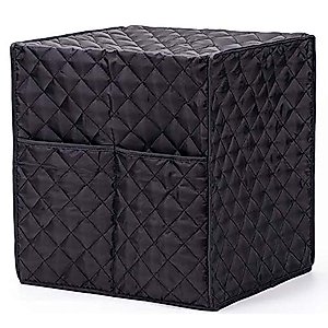 Coffee Maker Cover COOSOO Stain Resistant Washable Covers with Storage Pocket Dust Protection Coffee Maker Appliance Cover for Kitchen