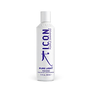 K.I.C.O.N. Pure Light Purple Shampoo 8.5 oz. Made in USA