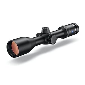 Zeiss Conquest V6 3-18x50 Riflescope with MOA Plex Reticle with Parallax Adjustment and External Turrets with Ballistic Stop and Fogproof Waterproof T* Coated Glass, Black