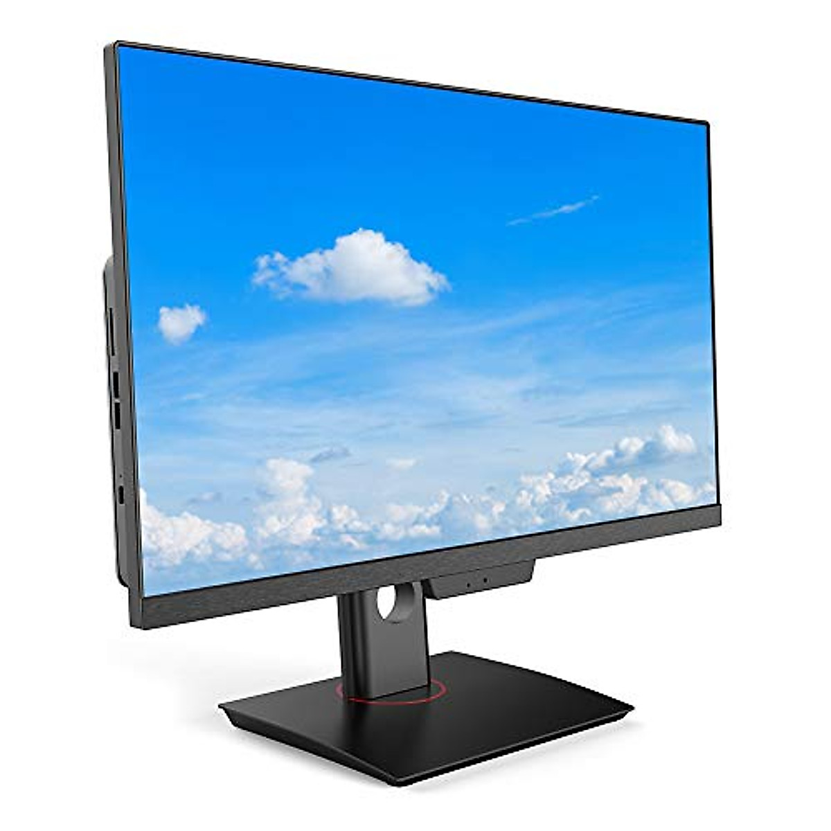 Desktop Computer LED Screen I53230M Builtin Optical Drive 23.8inch 100240V Good Choice for Office Employees, Training Room, Home, School Institutions (K4 Black i5-3230M US Plug)