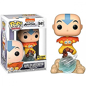 Funko 36470 Pop! Animation: Avatar The Last Airbender - Aang on Airscooter (Special Edition) #541
