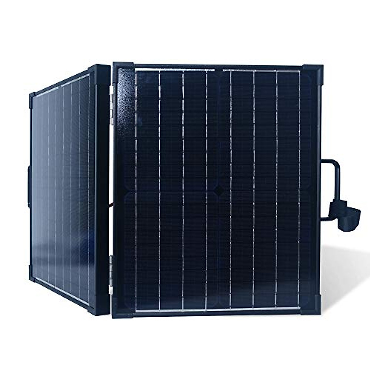 Nature Power 40-watt Portable Monocrystalline Solar Panel for 12-Volt Charging in Briefcase Design