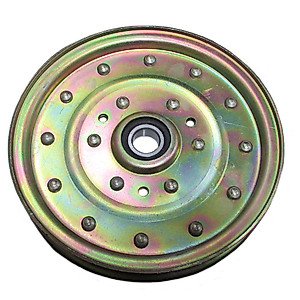 Reliable Aftermarket Parts Our Name Says It All One (1) New Aftermarket Flat Idler Pulley Fits Exmark, Fits Toro 52 60" 72" Lazer Z AC HP XP XS 1164667 1-633109"