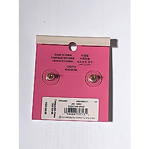 Kate Spade Signature Spade Studs in Cream