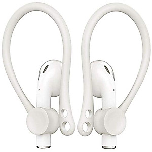 BLLQ Ear Hooks Compatible with Air Pods [Anti-Drop][Comfortable] [Fit] [Durable], Compatible with AirPod1 & 2 Earbud Ear Hook ，White