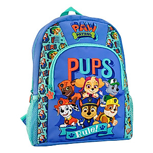 Paw Patrol Backpack Kids Chase, Marshall, Rubble, Skye School Bag