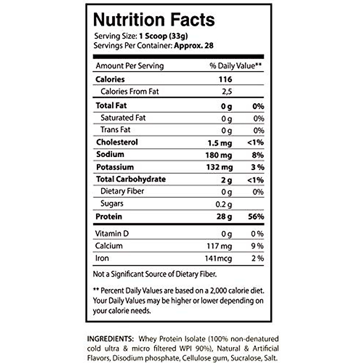 Iso Fuzion 100% Whey Isolate by Scilabs Nutrition | 28g Non Denatured Protein Powder, Salted Caramel Flavor, 2lb
