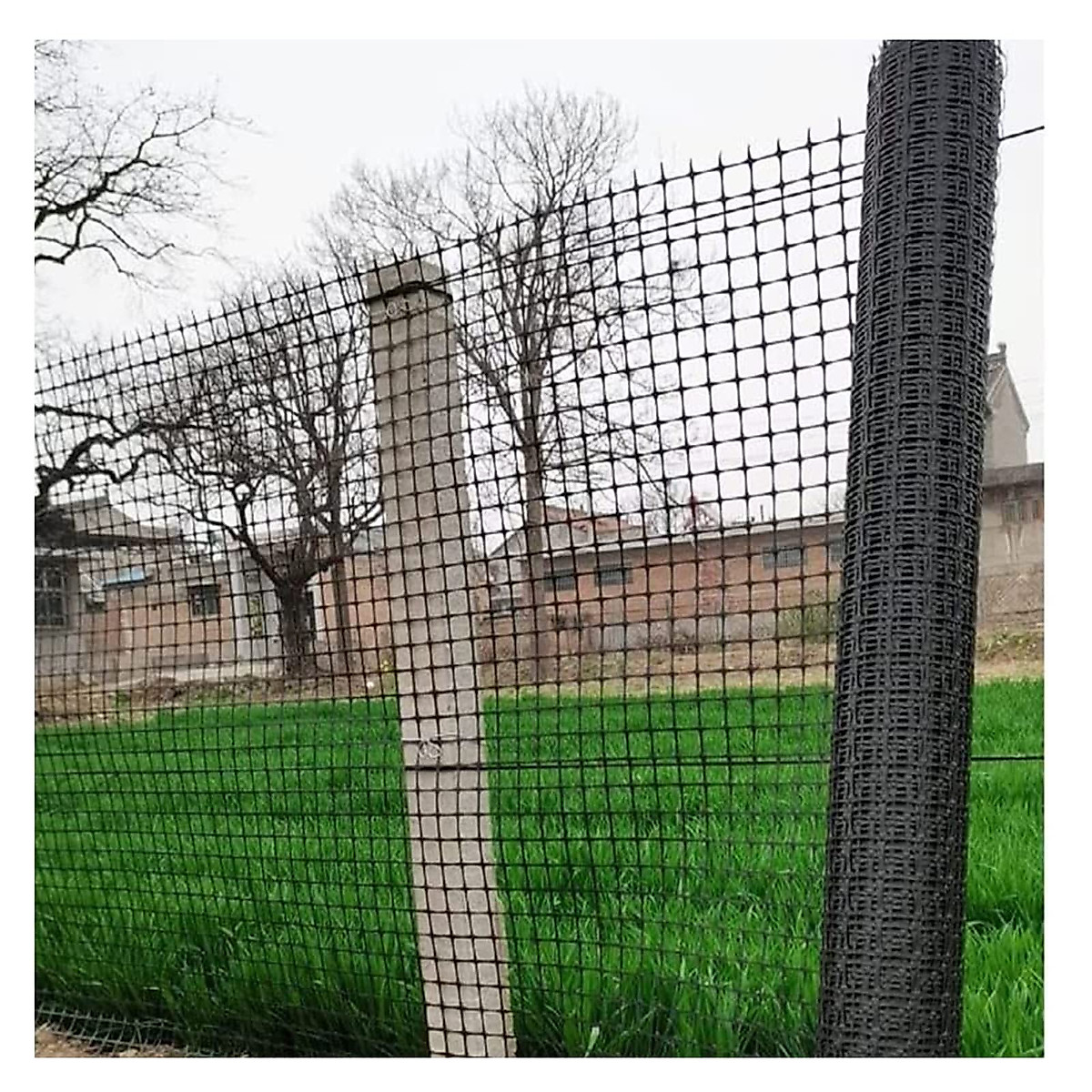 WDJBPSH Extra Long Garden Netting Fence, Multi-Purpose Backyard Lawn Safety Fencing, Large Temporary Barrier Chicken Wire Protection Yard (Color : H X L, Size : 1.2x30m/3.9ftx98.4ft)