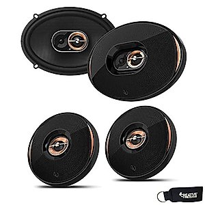 Infinity KAPPA-62IX 6.5" Coaxial Speakers + Infinity KAPPA-93IX 6x9" Coaxial Speakers