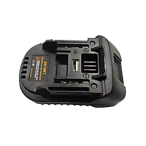 AuthFrank Battery Adapter converts for Bosch 18V Lithium Battery to for Makita 18V Lithium Battery BL1840 BL1850 BL1830 BL1860B LXT 400 etc.