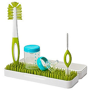 Boon Travel Silicone Drying Rack, Green & White, Multi, B11015A