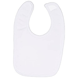 Gerber unisex baby 6-pack Dribbler Bundle bibs, White, One Size US