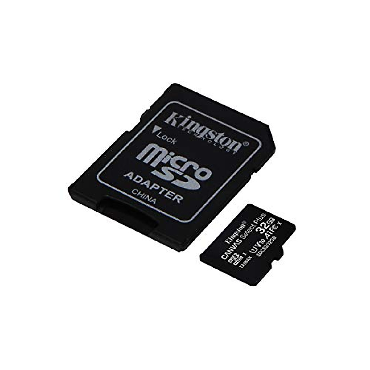 Kingston 32GB microSDHC Canvas Select Plus 100MB/s Read A1 Class10 UHS-I Memory Card + Adapter (SDCS2/32GB)