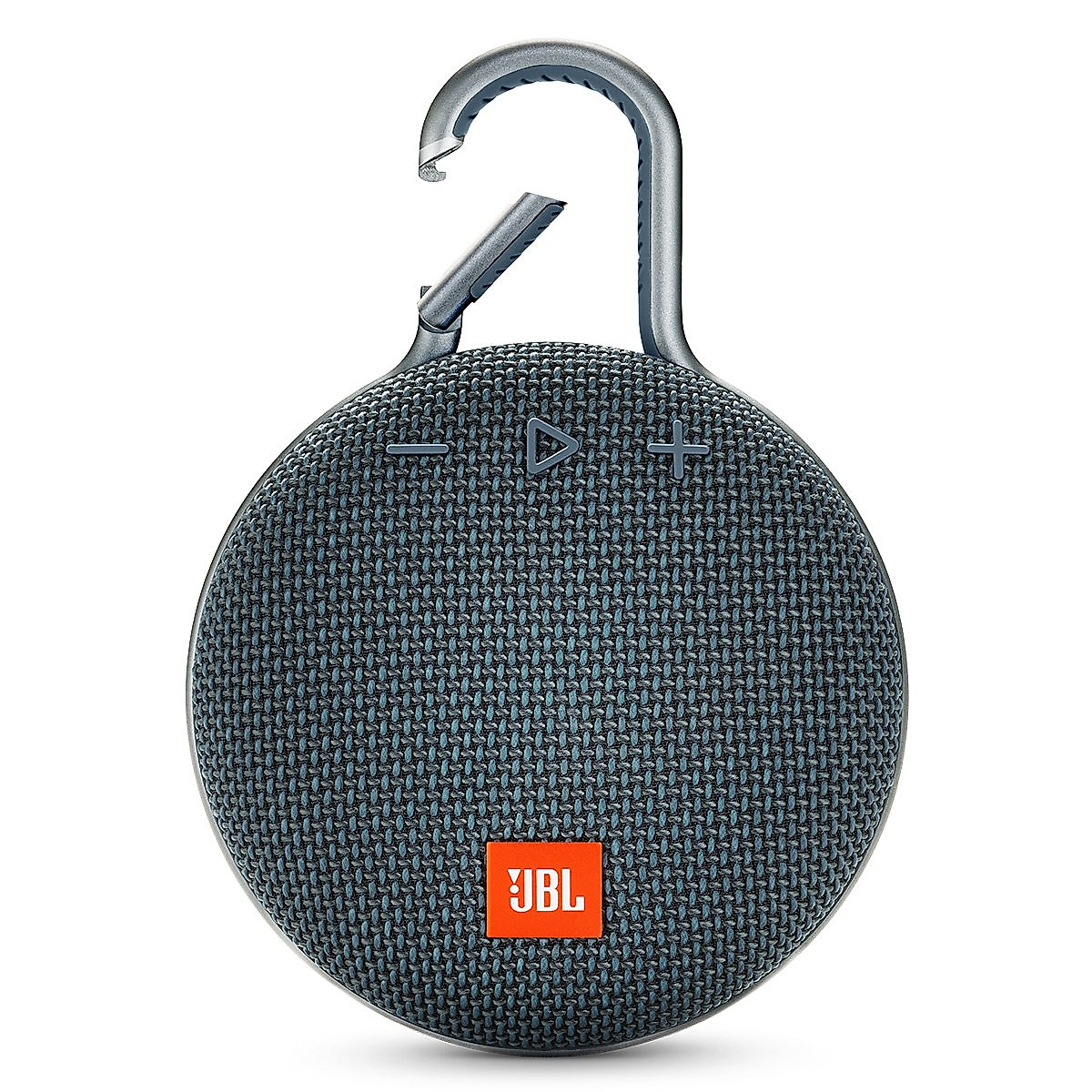 JBL Clip 3, Blue - Waterproof, Durable & Portable Bluetooth Speaker - Up to 10 Hours of Play - Includes Noise-Cancelling Speakerphone & Wireless Streaming