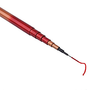 1 Pc Portable Telescopic Fishing Rod Glass Steel Hand Pole for Freshwater Fishing Casting Hard Fishing Gear(2.7M)