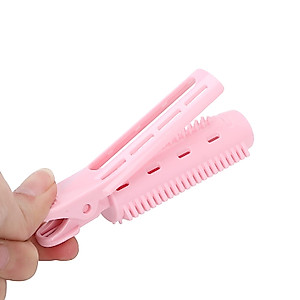 FILFEEL Volumizing Hair Curling Tools - 10pcs Root Clips, Spiral Clamps for Natural DIY Curly Hairstyling