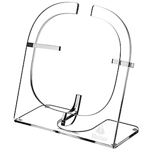 TXEsign Desktop Stand for Bose SoundLink Micro Portable Speaker, Acrylic Speaker Stand Holder Shop Display Stand Table Stand Holder Anti-Slip Base Stand (Transparent)