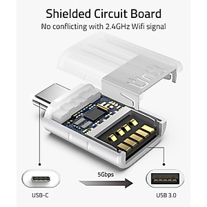 Syntech USB C to USB Adapter(2 Pack), USB-C Male to USB 3.0 Female Adapter Compatible with iPhone 15 Pro Max MacBook Pro Air 2023 iPad Mini Pro Surface Pro and Other Type C or Thunderbolt 4/3 Devices