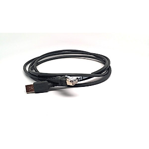 ZEBRA (Formerly Motorola Symbol) DS9208 Digital Hands-Free Barcode Scanner (1D and 2D) with USB Cable (Renewed)