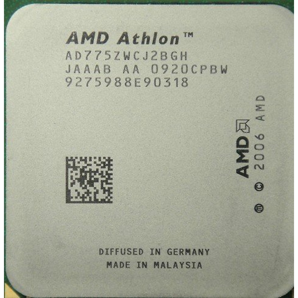 AMD Athlon X2 7750 2.7GHz/1MB Sockel/Socket AM2+ AD7750WCJ2BGH B-Ware/B-Stock