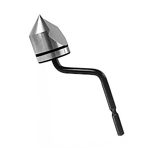 Deburring Countersink Tool Set, Askwhy RD16.5-BC1651 Countersink Hand Reamer, Great Burr Remover Hand Tool for Wood, Plastic, Aluminum, Copper and Steel (Countersink Blade Only)