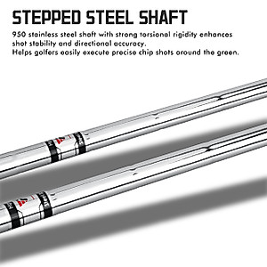 PGM Golf Club Chippers, Blade Putters for Men & Women - Easy Flop Shots – Legal for Tournament Play, Quickly Cuts Strokes from Your Short Game 35 Degree