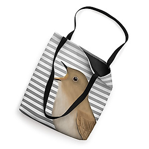 Nightingale Bird Birdlover Birdwatcher Animal Biologist Tote Bag
