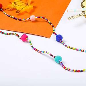 Cherish Intelligence Colorful Eyeglass Chains for Kids Women, Reading Glasses Strap Necklace Sunglass Holder 123