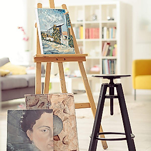 GOTIDEAL Stretched Canvases for Painting, 36x48" Inch Set of 2, Primed White - 100% Cotton Blank Art Large Canvas Boards for Painting for Acrylic Pouring, Oil Paint Dry & Wet Art Media