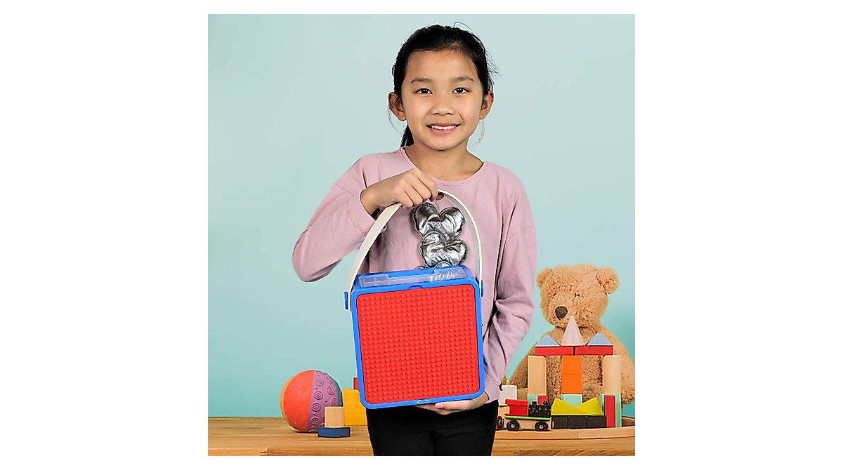 Bins & Things Portable Lego Storage Organizer Set of 2