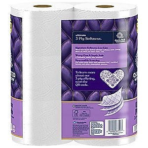 Quilted Northern Ultra Plush Toilet Paper, 6 Mega Rolls = 24 Regular Rolls