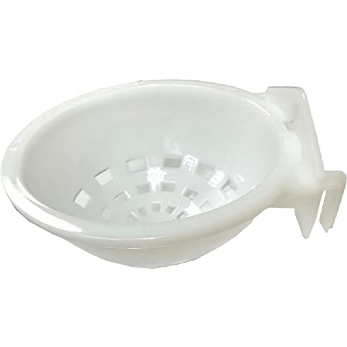 Lot of 4 Plastic Nest Pans with Cage Hook for Bird Canary Finch Aviary Lovebird Budgie Parakeet