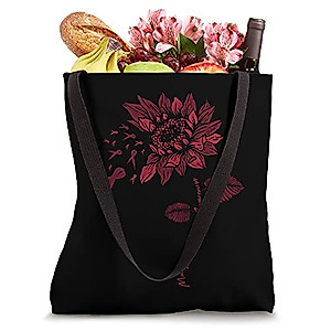 FU Multiple Myeloma Awareness Sunflower Ribbon Sarcasm Tote Bag