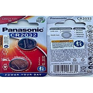 Panasonic 2 Cr2032 3 Volt Lithium Batteries