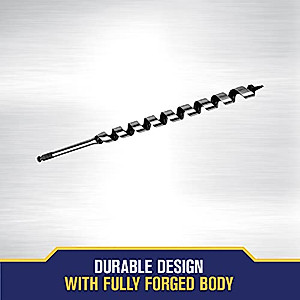IRWIN WeldTec Auger Wood Drill Bit 1" X 17" (3043013)