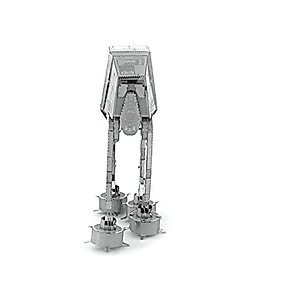 Metal Earth Fascinations Star Wars Imperial at-at 3D Metal Model Kit Bundle with Tweezers