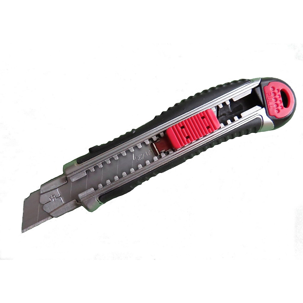 Smithline Heavy-Duty Professional Grade 18mm (3/4 inch) Utility Knife Retractable Razor, Box Cutter, Snap-Off SK2 Blades