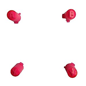 EGME Pink ABXY Buttons With Letters for Xbox One Slim Elite Controller