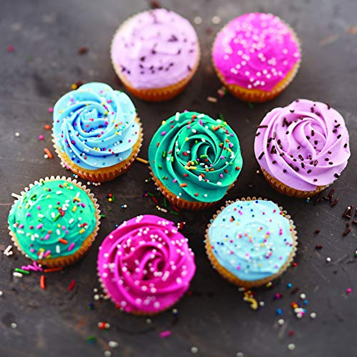 Wilton Perfect Results Premium Non-Stick Mega Standard-Size Muffin and Cupcake Baking Pan, Standard/ STD 24-Cup