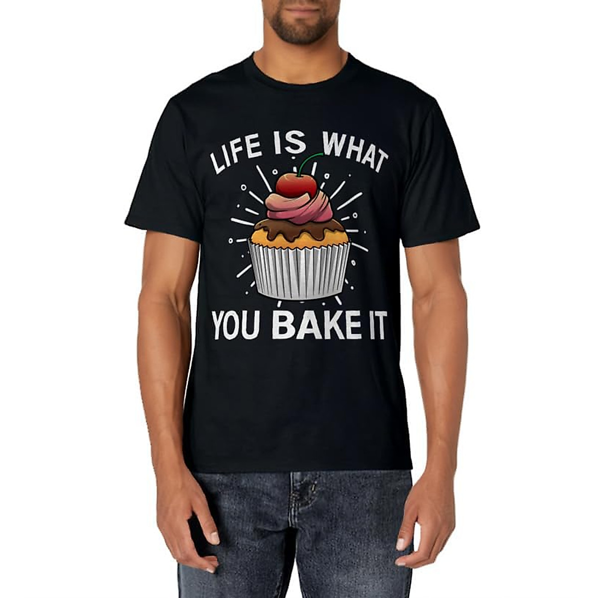 Cool Baking For Men Women Baker Cookie Cupcake Pastry Chef T-Shirt
