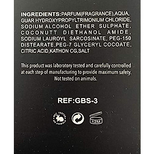 G.B.S Soft Scalp Pocket Shower Shampoo Hair Brush for Men & Women, 4 Pack, Multi Color - Feel Clean, Fresh with Lavender and Citrus Shower Gel 5 oz 150 ML for Body, Face and Hair Personal Care