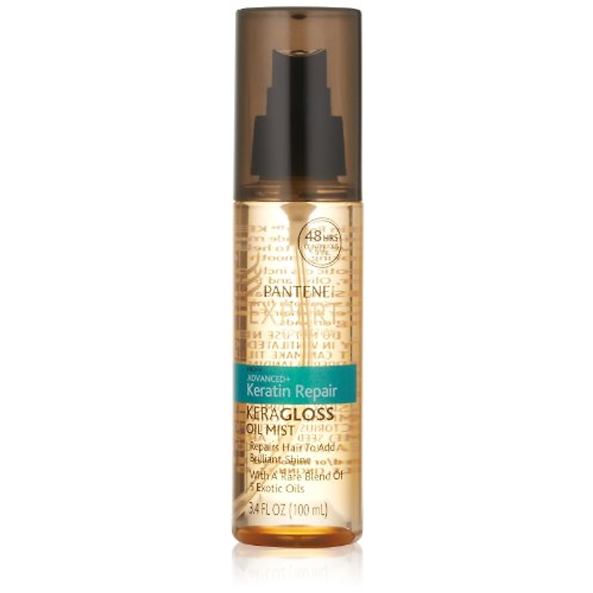Pantene Pro-V Expert Collection Advanced+ Keratin Repair Keragloss Oil Mist, 3.4 Fluid Ounce